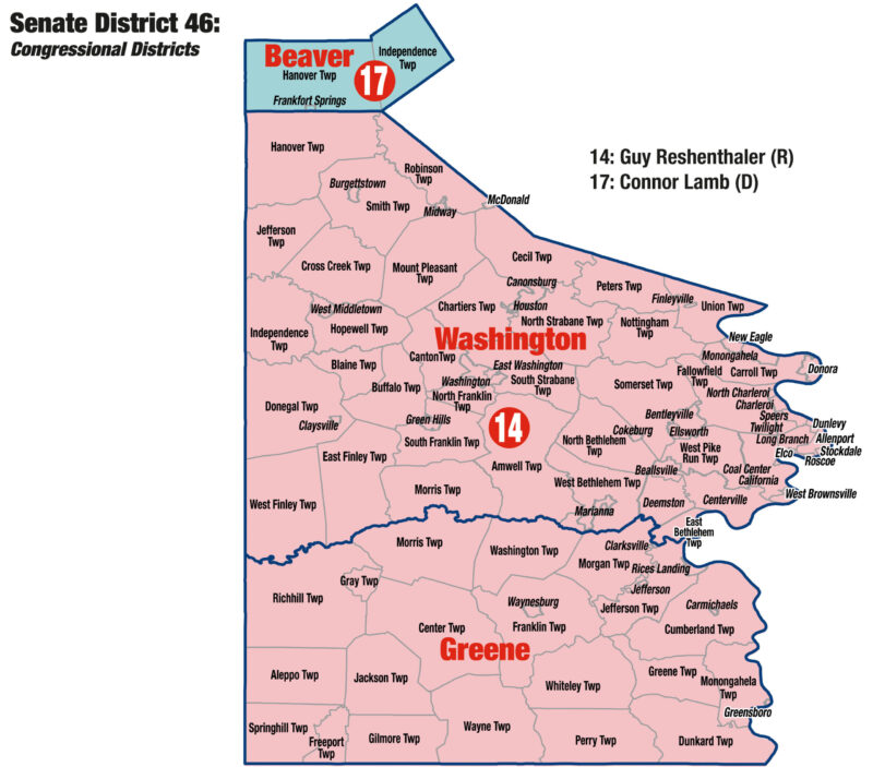 46th master map - Senator Camera Bartolotta