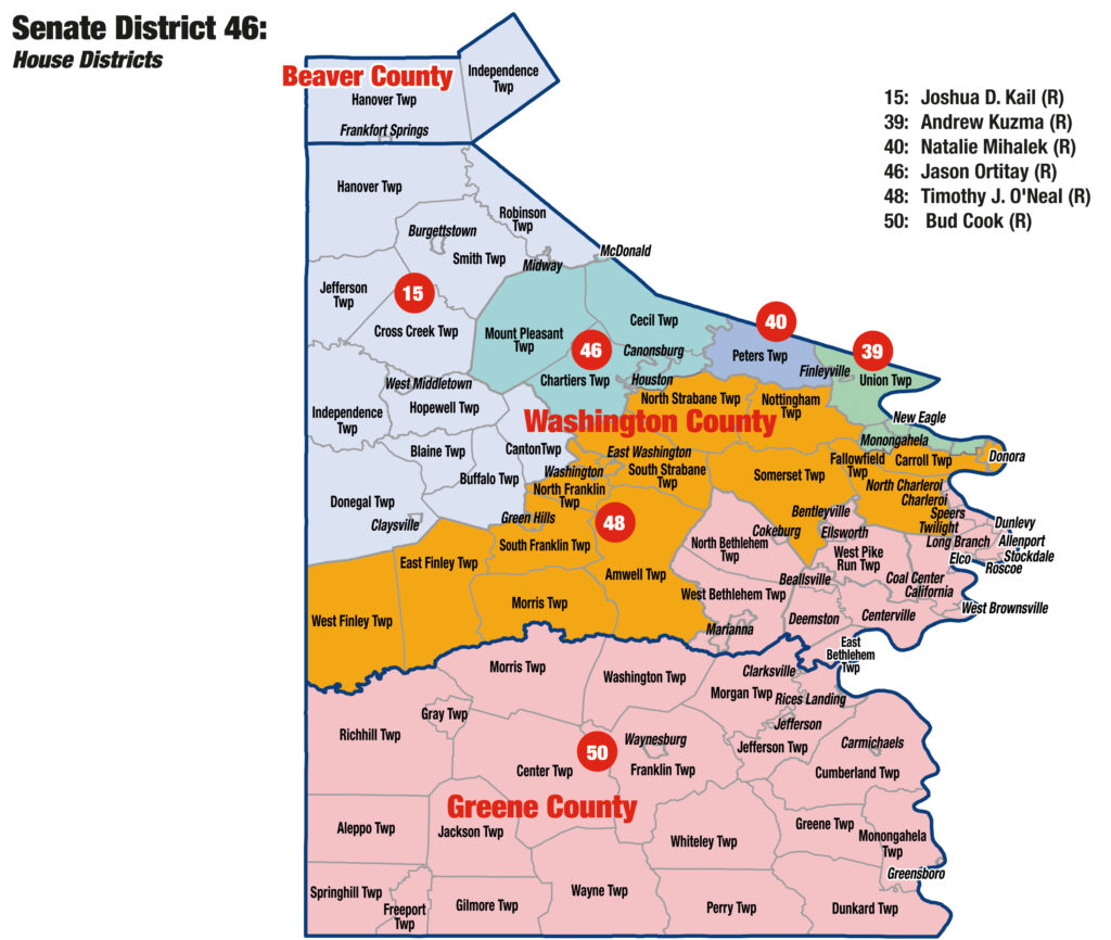 46th master map - Senator Bartolotta